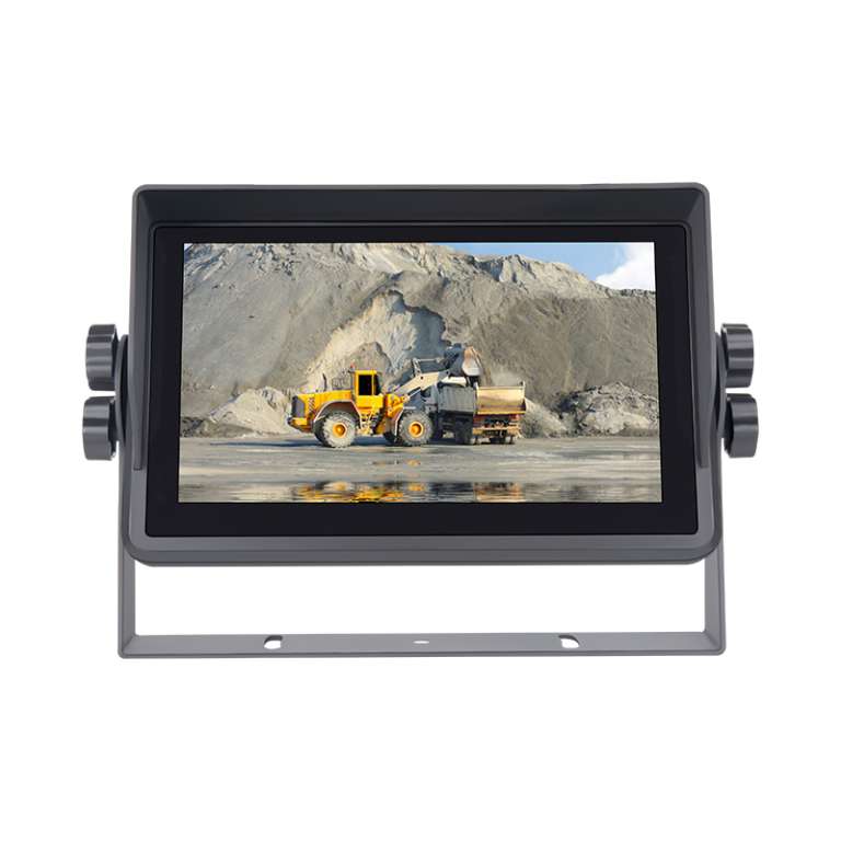 JY-M730T 7 inch IPS full view monitor with metal waterproof bracket ...