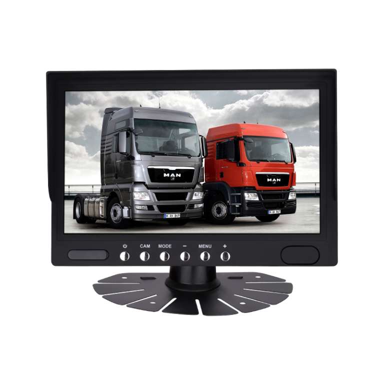 JY-M730T 7 inch IPS full view monitor with metal waterproof bracket ...