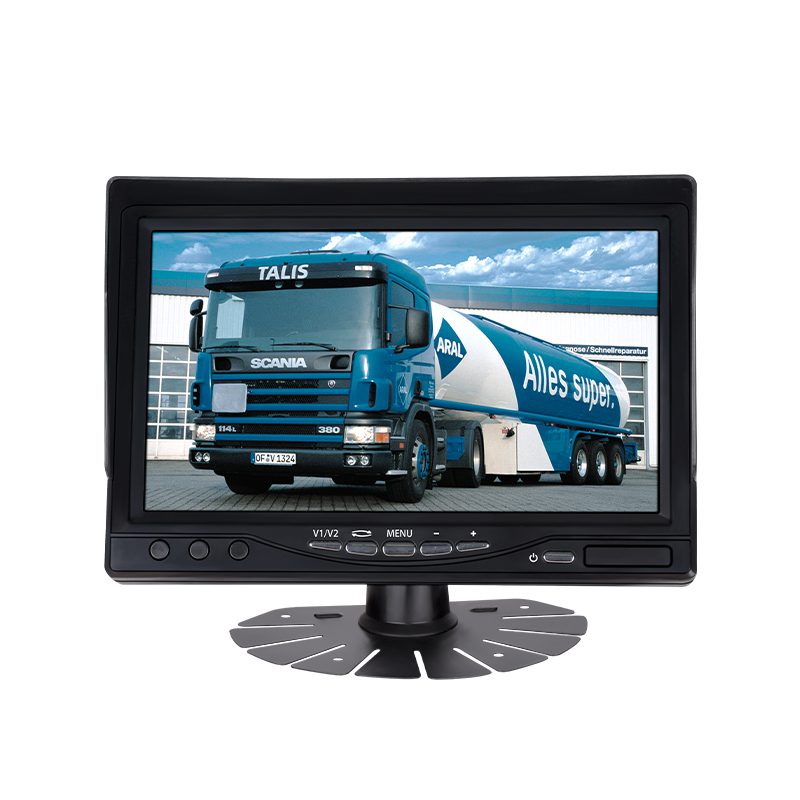 JY-M760 2 CH or 4 CH input 7 inch AHD monitor with scale ruler - Luview