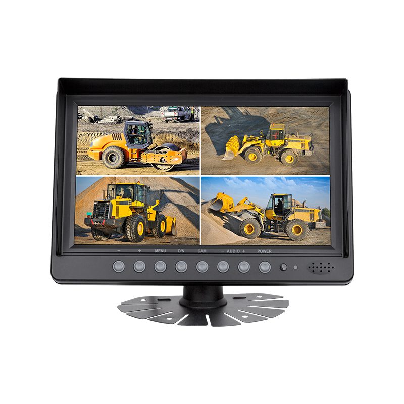 JY-M900 9 Inch CVBS AHD TFT 2 CH or 4 CH video input quad view / split ...