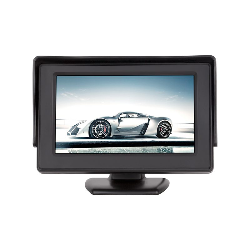 JY-M500 5 Inch sunshade 2 channels input digital TFT LCD monitor - Luview