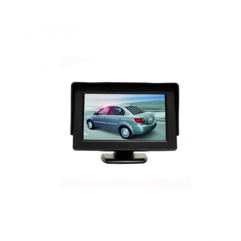 JY-M500 5 inch sunshade 2 channels input digital TFT LCD monitor - Luview
