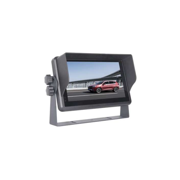 JY-M760 2 CH or 4 CH input 7 inch AHD monitor with scale ruler - Luview