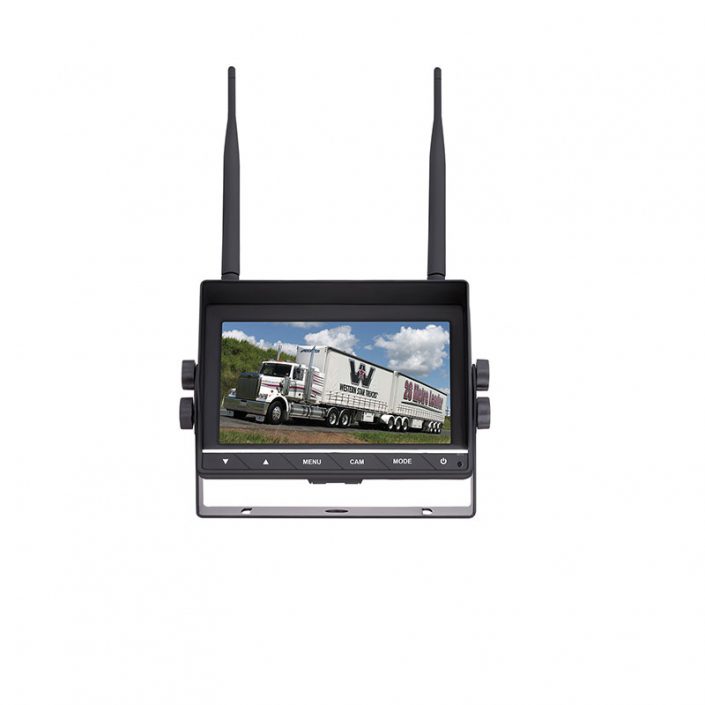 JY-MS07 sunvisor 7 inch split screen lcd TFT AHD monitor - Luview