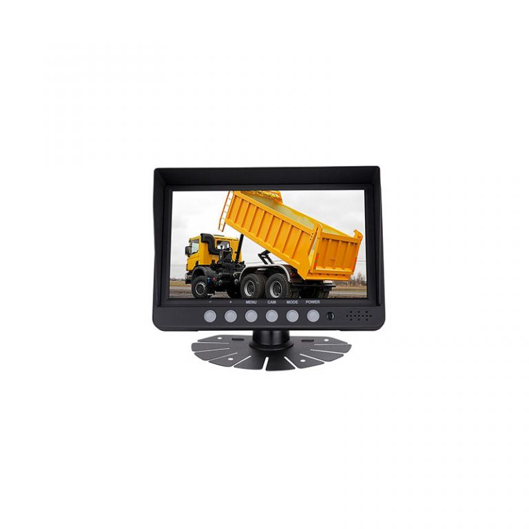 JY-M730 sun shade 600 TVL 7 inch monitor with metal bracket - Luview