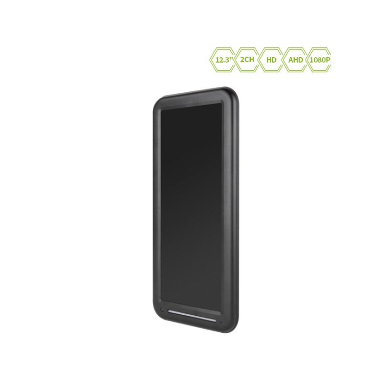 JY-M123 R46 1080P 2 CH input 12.3 inch rear and side view monitors | Luview