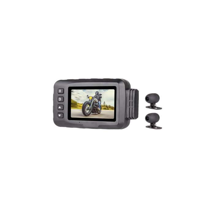M1500 Motorcycle dash cam with dual 1080P HD night vision camera - Luview