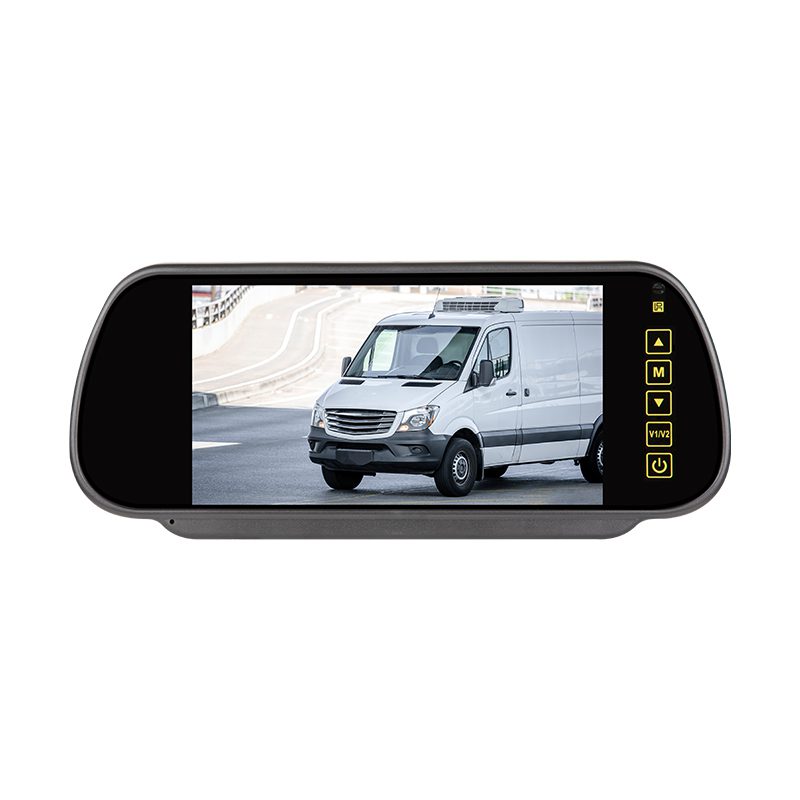 JY-MR07 7 Inch HD lcd rearview mirror monitor with speaker - Luview