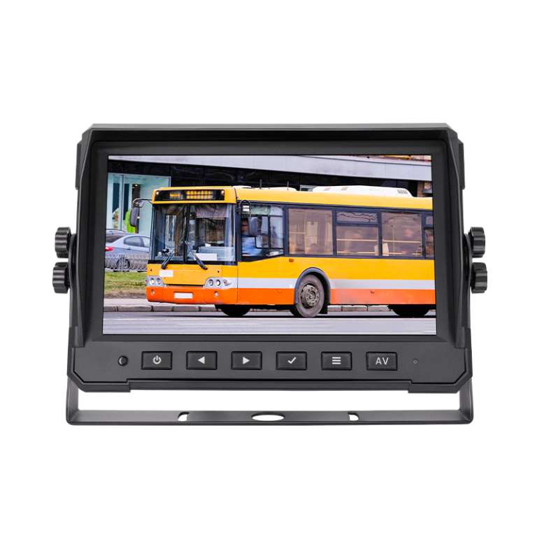 JY-M790 7 Inch wide voltage digital monitor with metal case & stand ...