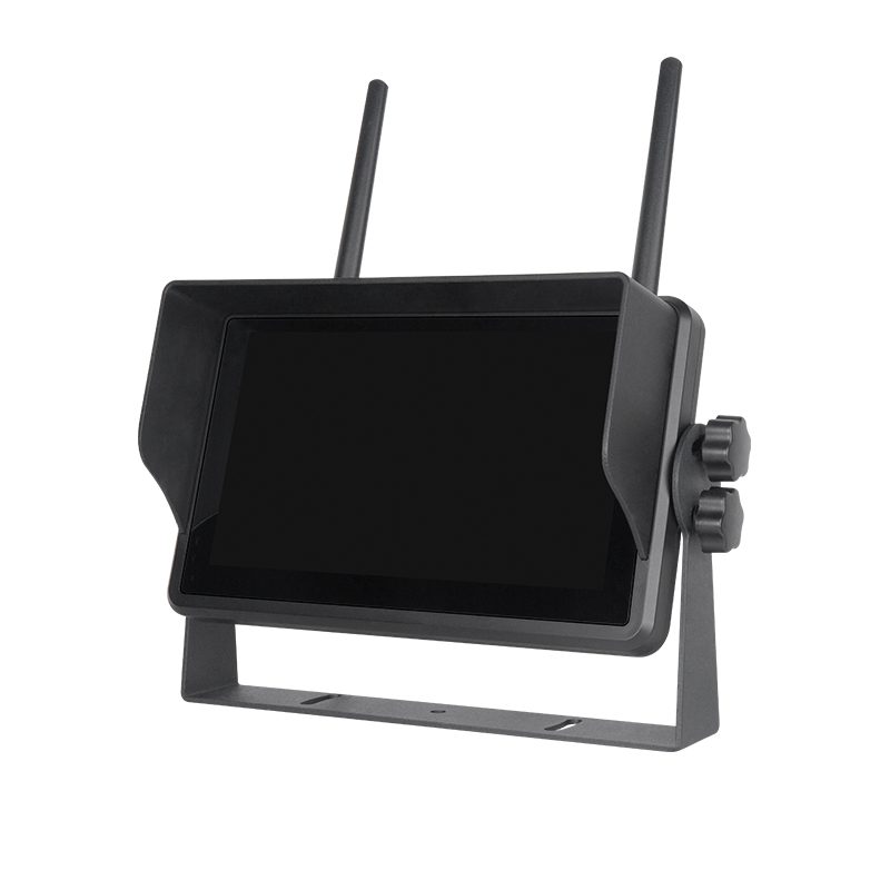 JY-M790 7 Inch wide voltage digital monitor with metal case & stand ...