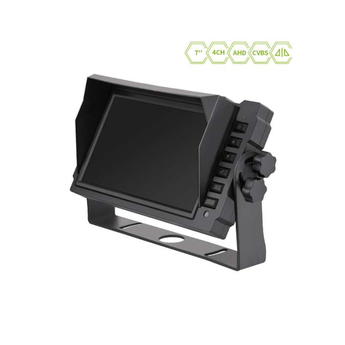 JY-M730T 7 Inch IPS full view monitor with metal waterproof bracket ...